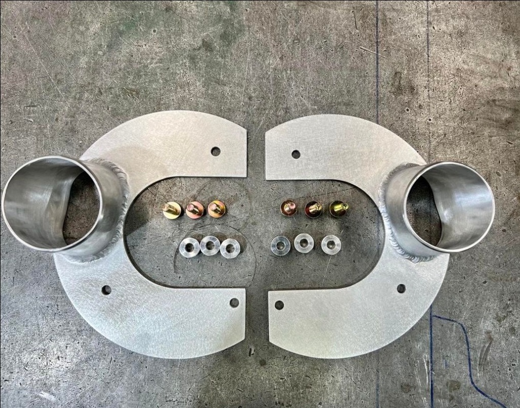 Specfab S197 Brake Duct Backing Plates 3-Inch | Cortex Racing