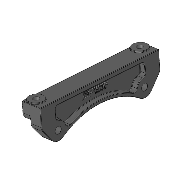 Caliper bracket, Radial X Spindles, AP RADI-CAL 5000R CP9668 S197, Gen ...