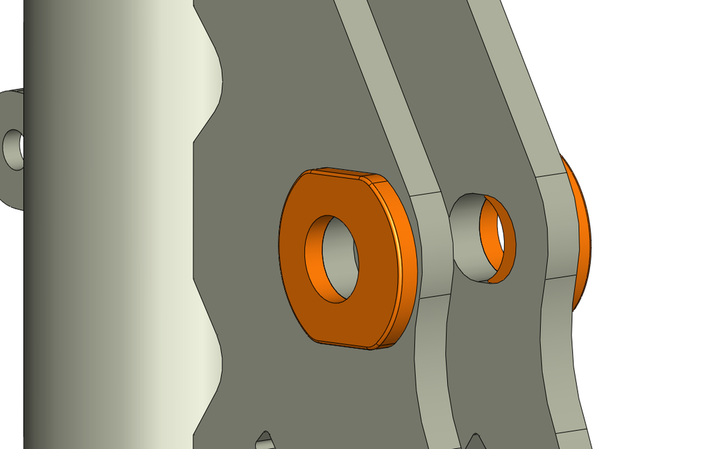 Alignment kit, camber slugs, 05-09 SCCA Spec Mustang SMG S197, strut ...